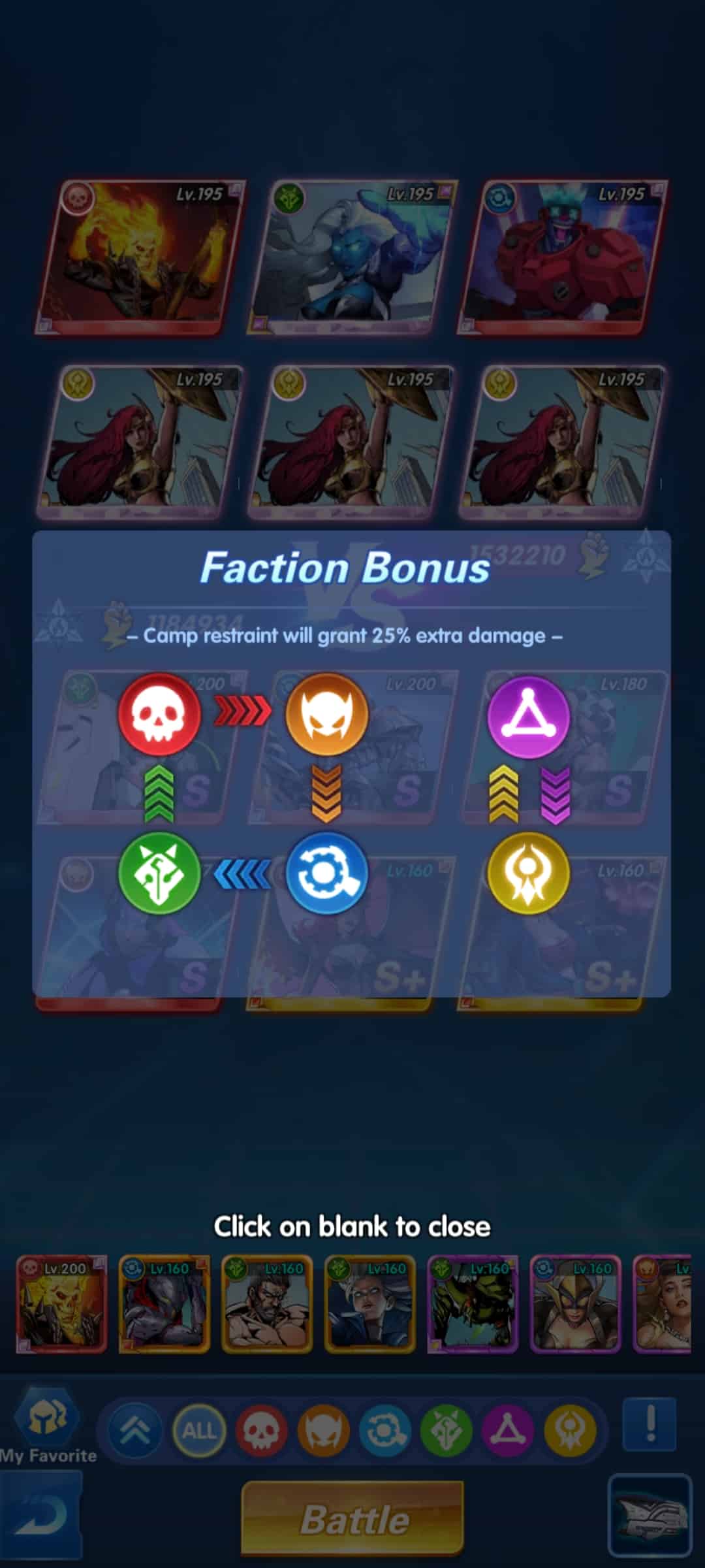 Hero Factions - X-Hero / Epic Heroes Guide