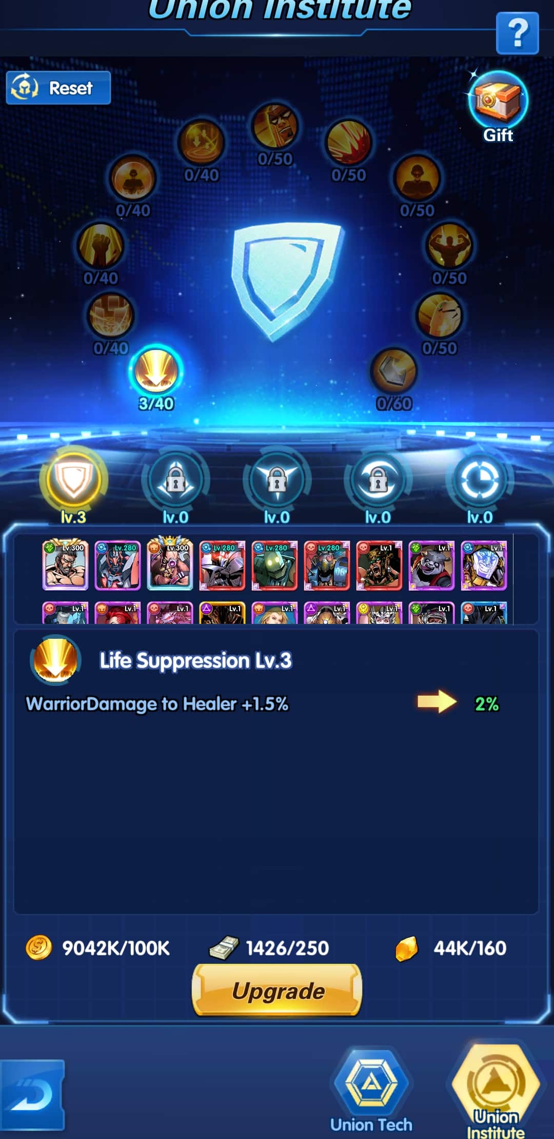 Union Institute - X-Hero / Epic Heroes Guide